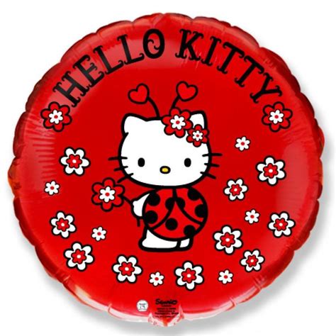 Hello Kitty Ladybug 48 Cm Flexa — Decorbalmd Baloane Latex