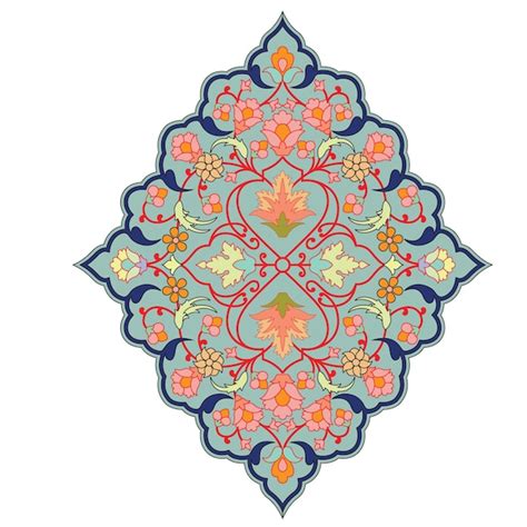 오스만 패턴과 이슬람 벡터 프리미엄 벡터