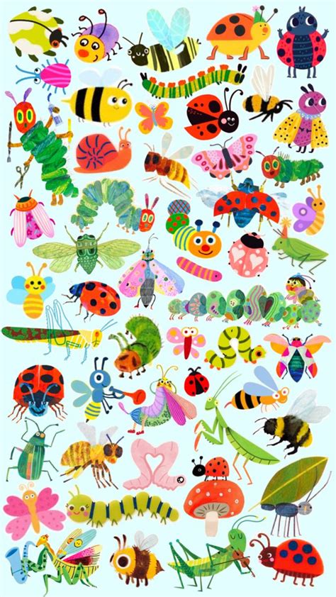 Insects And Bugs 🐛 In 2025 Art Wallpaper Cute Patterns Wallpaper