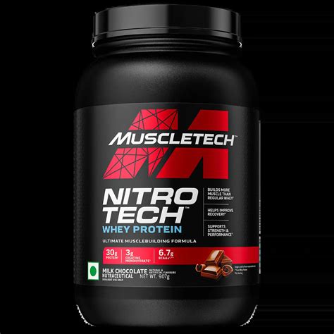 Muscletech Nitrotech Whey Protein 907gm Trysupps