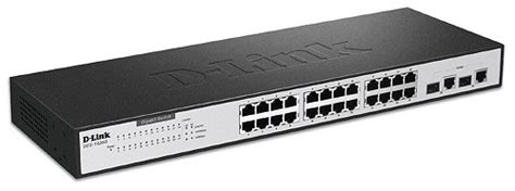 D-Link 24-Port Fast Ethernet Switch with 2 Gigabit Uplink (DES-1026G)
