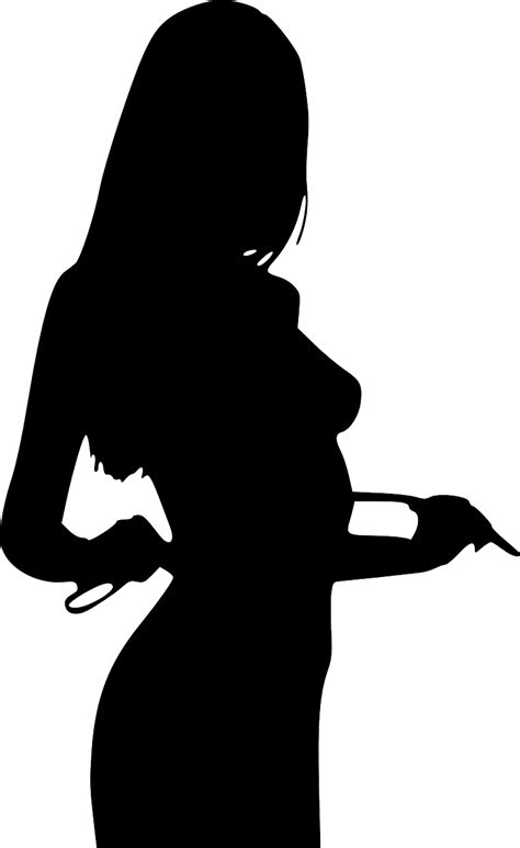 Download Silhouette Human Woman Royalty Free Vector Graphic Pixabay