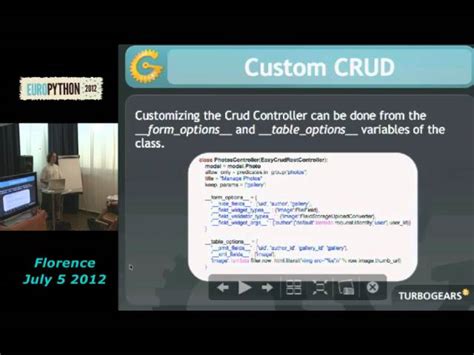 Europython Talk Costruire Applicazioni Web Complesse Con Le Pluggable