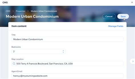 CMS Formerly Content Manager Creating A Collection Help Center Wix
