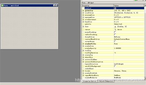 Pyqt（pythonqt）入门：designer组件属性编辑界面中qwidget类相关属性详解qt Designer Csdn博客