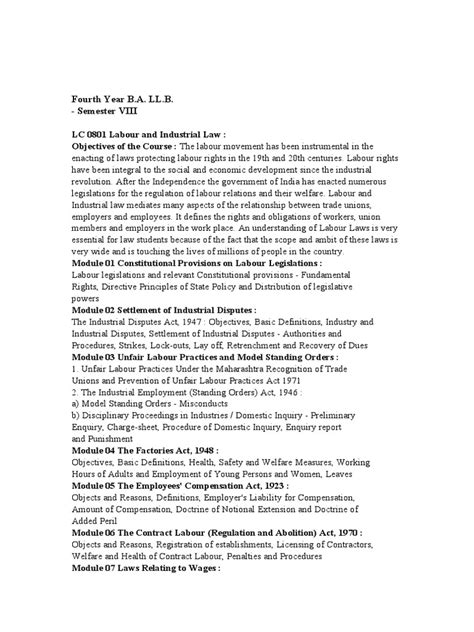8th Sem Syllabus Pdf Arbitration Alternative Dispute Resolution