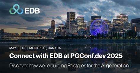 Edbpostgresai Justsolveitwithpostgres Postgresql Postgres