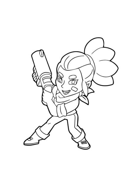 Brawl Stars Coloring Shelly