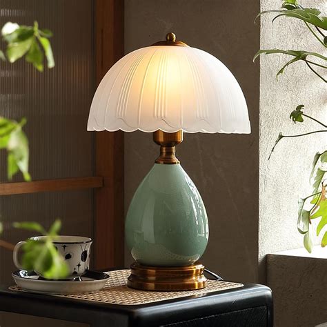 Glivpny Vintage Lamp For Living Room16 Modern Ceramic Table Lamps For