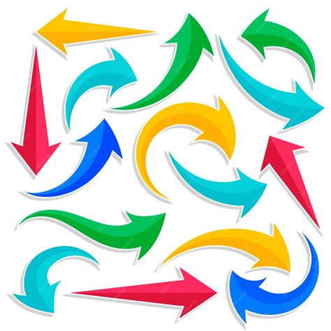 Customizable Arrows Clipart