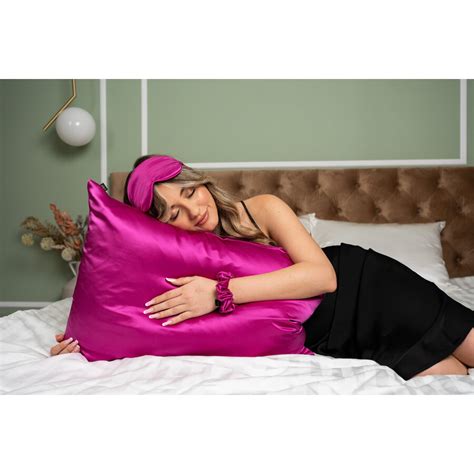 Set Fete De Perna Matase Roz Fucsia 19 Momme Silkd Silkd Ro