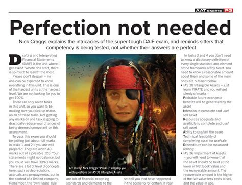 Find Your Inner Pirate The Aat Daif Exam Is Super Tough But Remember The Examiner Is Looking