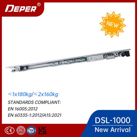 Deper Dsl 1000 New Design 180kg Automatic Door Operator Photocell Automatic Sliding Door System