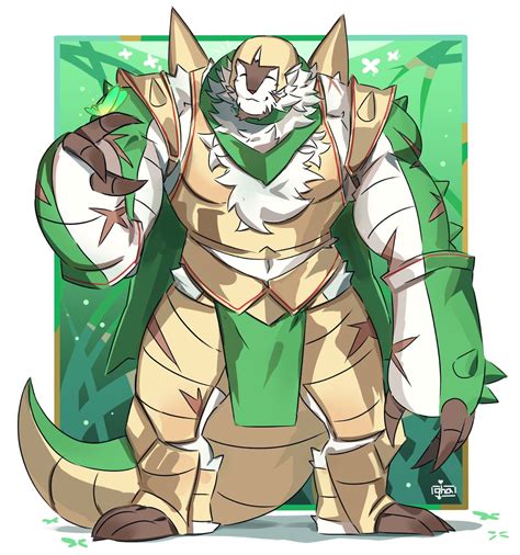 「chesnaught 🌿 」grayのイラスト