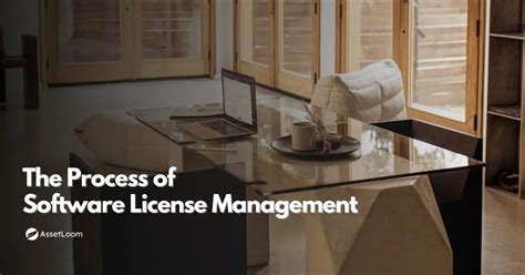 How The Software License Management Process Flowchart Works