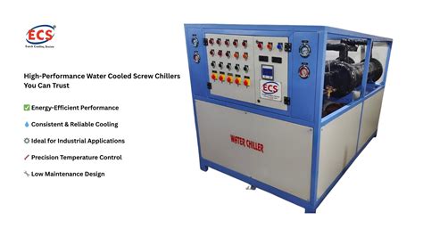 Top Water Cooled Chiller System For Industrial Cooling