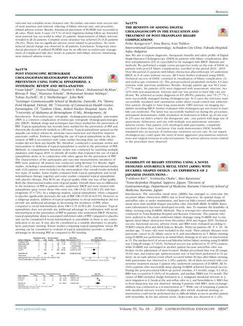 Pdf Su1579 The Benefits Of Adding Digital Cholangioscopy In The Evaluation And Treatment Of