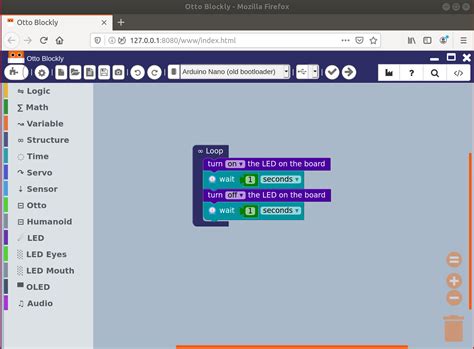 Using Arduino Web Server For Web Version Of Otto Blockly In Ubuntu 18 04x64 · Issue 46