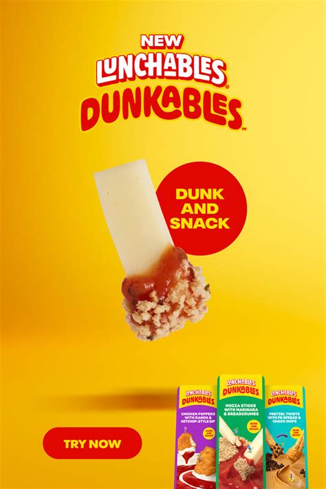 New Lunchables Dunkables In 2024 Sweet Snacks Recipes Snacks Picky