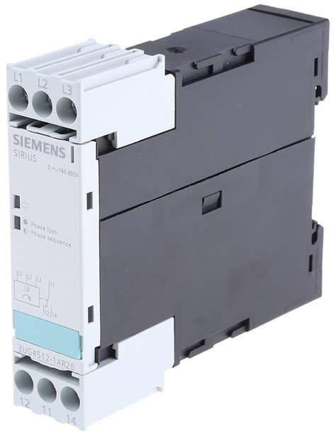 Siemens Phase Monitoring Relay With Spdt Contacts Rs Components Indonesia