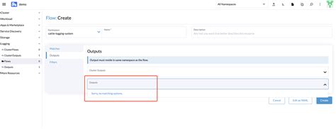 Rancher Logging Cannot Match `outputs` In The Same Namespace · Issue 5867 · Rancherdashboard