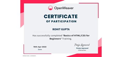Rohit Gupta On Linkedin Basics Of Htmlcss For Beginners Online Bootcamp Open Weaver Inc