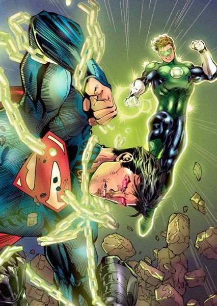 Superman Vs Green Lantern
