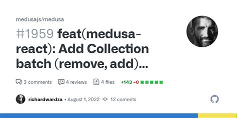 feat medusa react add collection batch remove add endpoints by