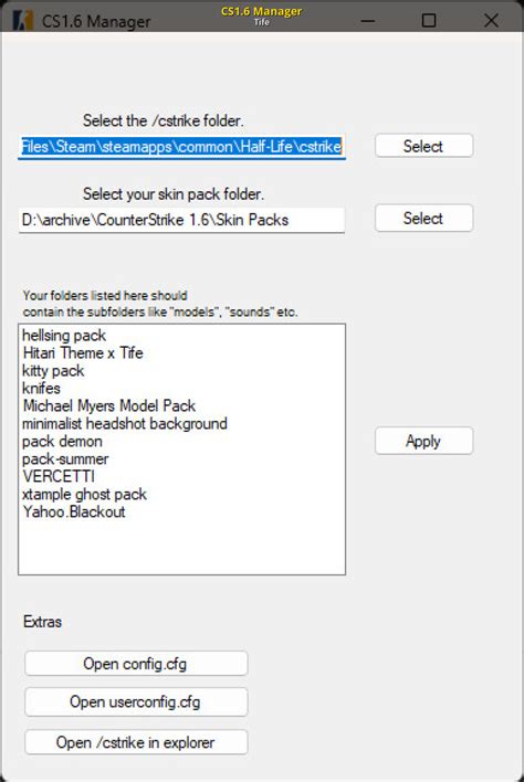 Cs16 Manager Modding Tool For Counter Strike 16 Cs16 Modding Tools