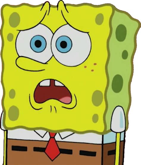 Spongebob Feels Very Worried Vector By Mrtoonlover83 On Deviantart