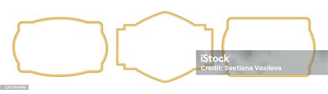 동양 스타일의 황금빛 고급 프레임 컬렉션 이슬람 장식 프레임 아라베스크 테두리 인도 장식 요소 모로코 모양 인사말 카드 장식 디자인에 대 한 벡터 일러스트 레이 션 0명에