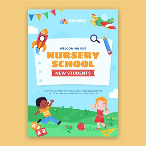 어린이 교육 포스터 이미지 Freepik에서 무료 다운로드