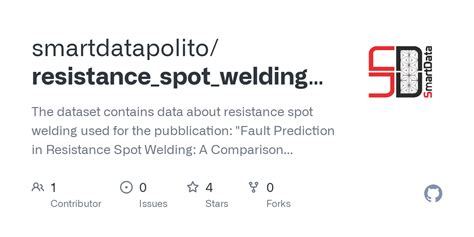 Github Smartdatapolitoresistancespotweldingdataset The Dataset