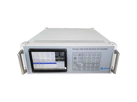 Gf302d Portable Three Phase Kwh Meter Test Equipment