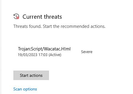 Malware Warning When Installing Mandatory Update After Sim Reinstall