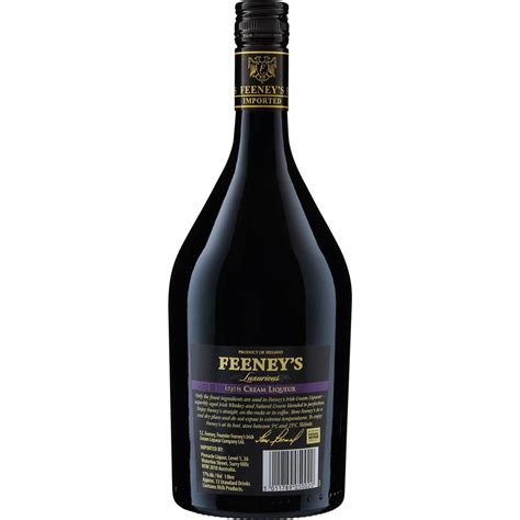 Feeney's Luxurious Irish Cream Liqueur 1l | Woolworths
