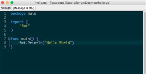 Great Text Editor For Golang Kimquy