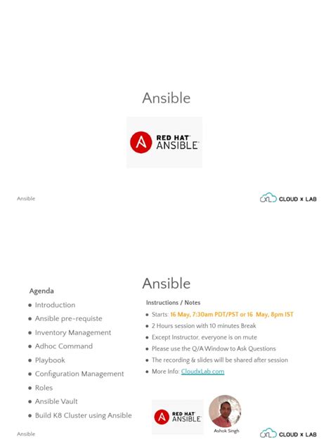 ansible part1 pdf information technology management computer