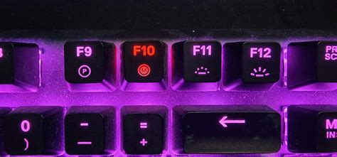 F10 Key Lost Ability To Show Blue Anything I Can Do R Steelseries