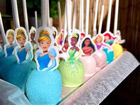 Disney Princess Cakepops Disney Princess Cake Princess Cake Pops