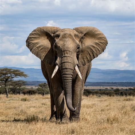 Majestic Elephant Premium Ai Generated Image