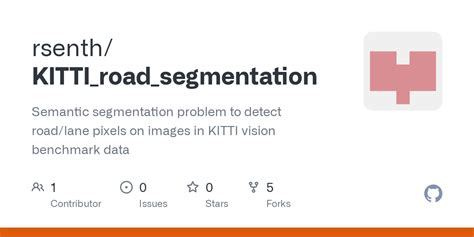 GitHub Rsenth KITTI Road Segmentation Semantic Segmentation Problem To Detect Road Lane