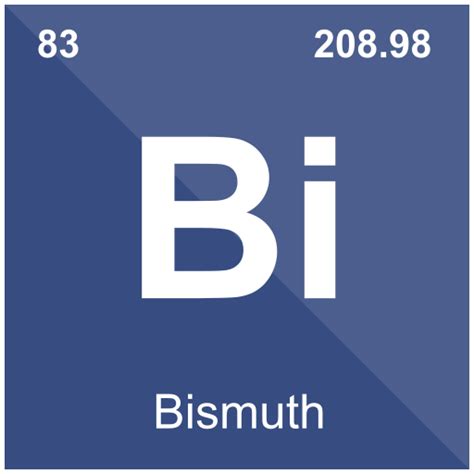 Bismuth Generic Color Fill Icon