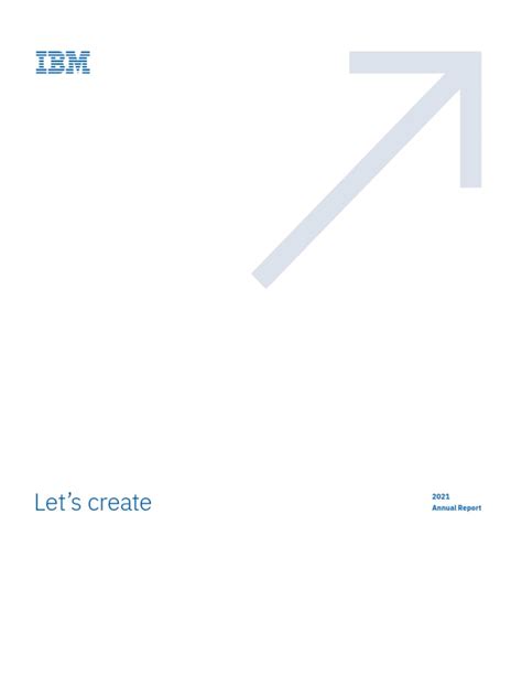 Ibm Annual Report 2021 Download Free Pdf Cloud Computing Balance