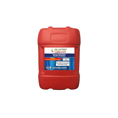 Synthetic Soluble Cutting Fluid Quattro Lubricants