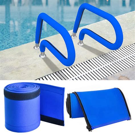 Neoprene Pool Railing Covers Zippered Swimming Pool Handrail Covers