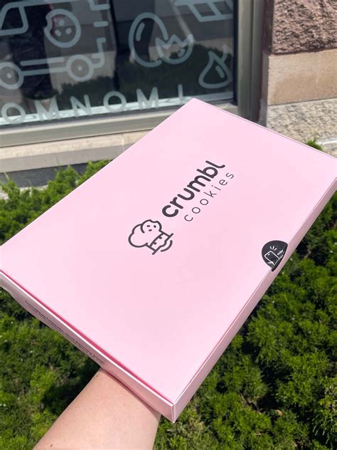 Pink Crumbl Cookies Box Cookie Recipes Fun Cookies Soft