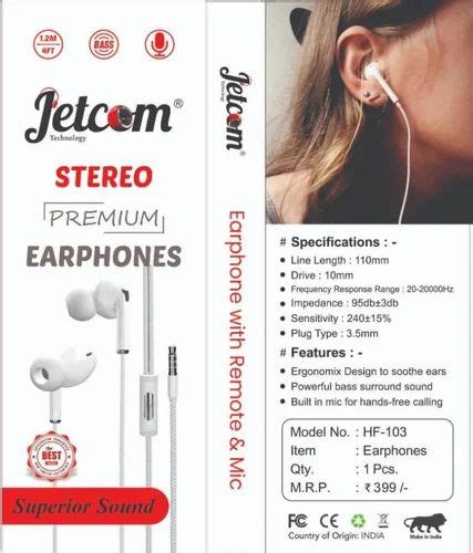 Mobile Wired Earphone At Piece Rajkot Id