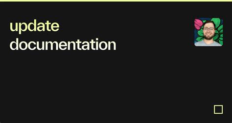 Update Documentation Codesandbox