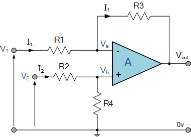 Differential Amplifier The Voltage Subtractor